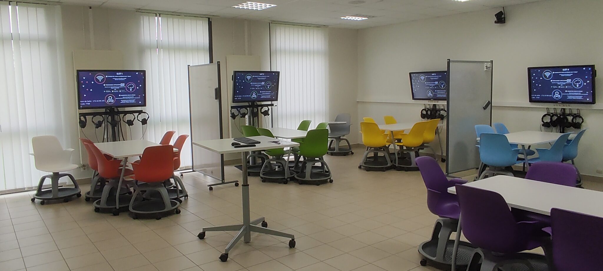 Salle d'Innovation Pédagogique - Learning Lab Network