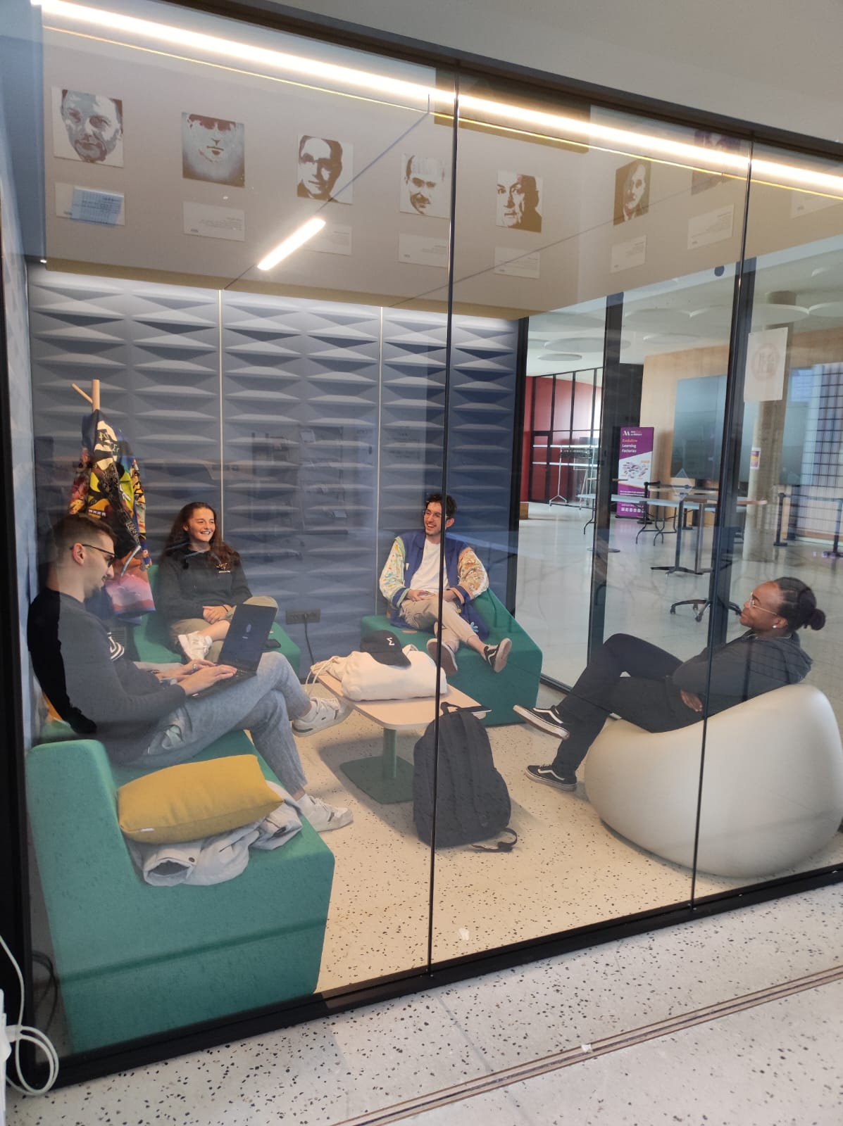 AtriuM-Hall Seemann - Box acoustique - Learning Lab Network